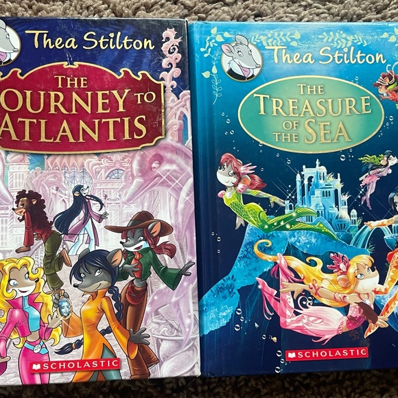 Scholastic | Other | Thea Stilton Book Set Journey To Atlantis Treasure ...
